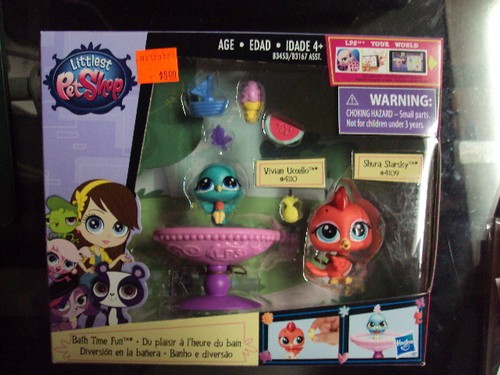 2014 Littlest Pet Shop Bath Time Fun Playset NIB Hasbro c2528a | eBay