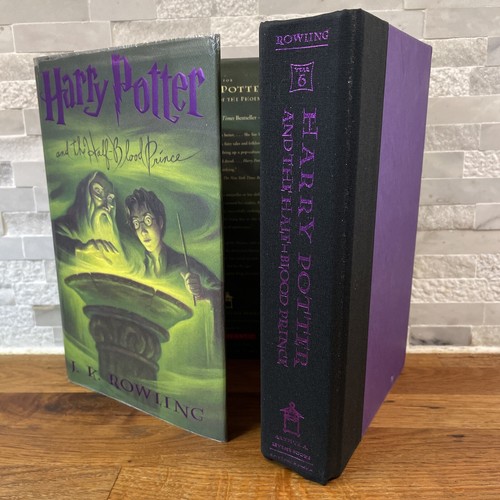 Harry Potter Half-Blood Prince by JK Rowling 2005 HC First Edition 1st ...