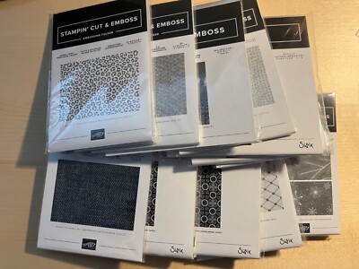 Stampin Up NEW Embossing Folders - Retired - You Choose | eBay