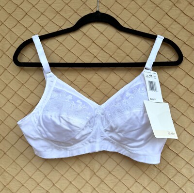Lilyette Size 40B Women’s White Wirefree Back closure Bra | eBay