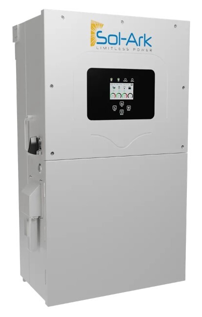 Sol-Ark 15K 48VDC All-In-One solar hybrid inverter w/ Solar Flare &EMP ...