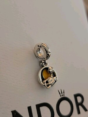 PANDORA Nightmare Before Christmas Jack Skellington Charm 799148C01 W ...