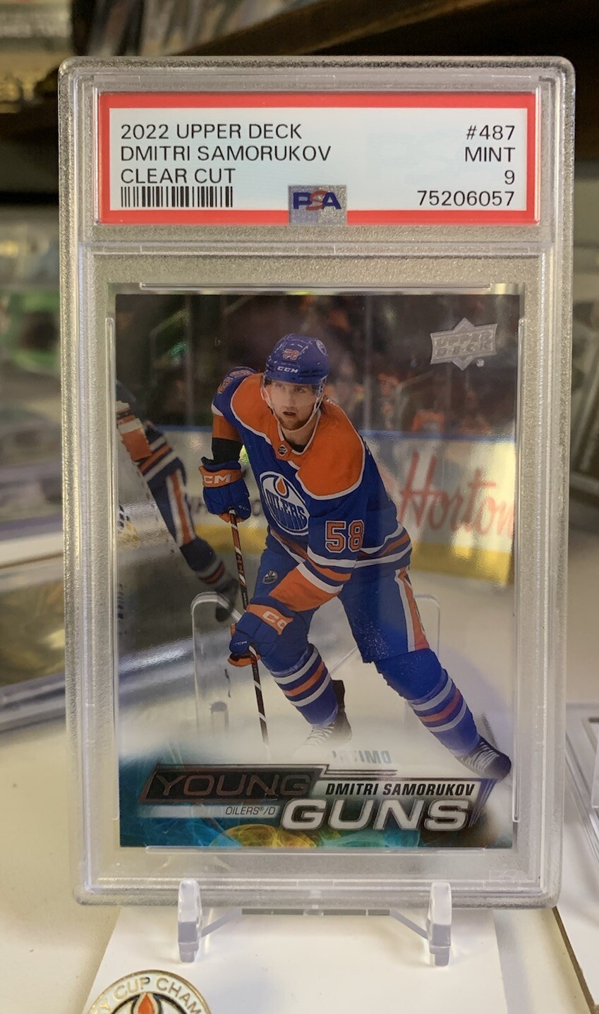 Oiler - Young Guns Clear Cut. Dmitri Samorukov | eBay