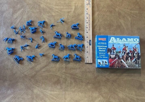 IMEX plastic 1/72nd scale #515 Alamo Mexican Cavalry Figure Set | eBay
