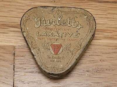 Rare Antique Purletts Laxative Tin- Empty | eBay
