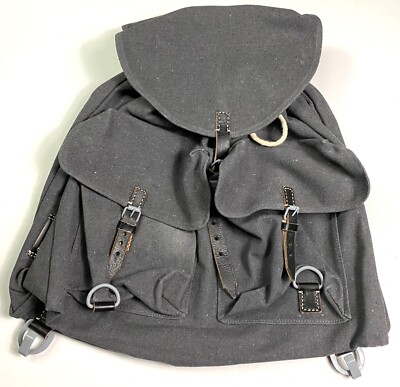 WWII GERMAN M31 LUFTWAFFE FIELD PACK BACKPACK RUCKSACK-BLUE | eBay