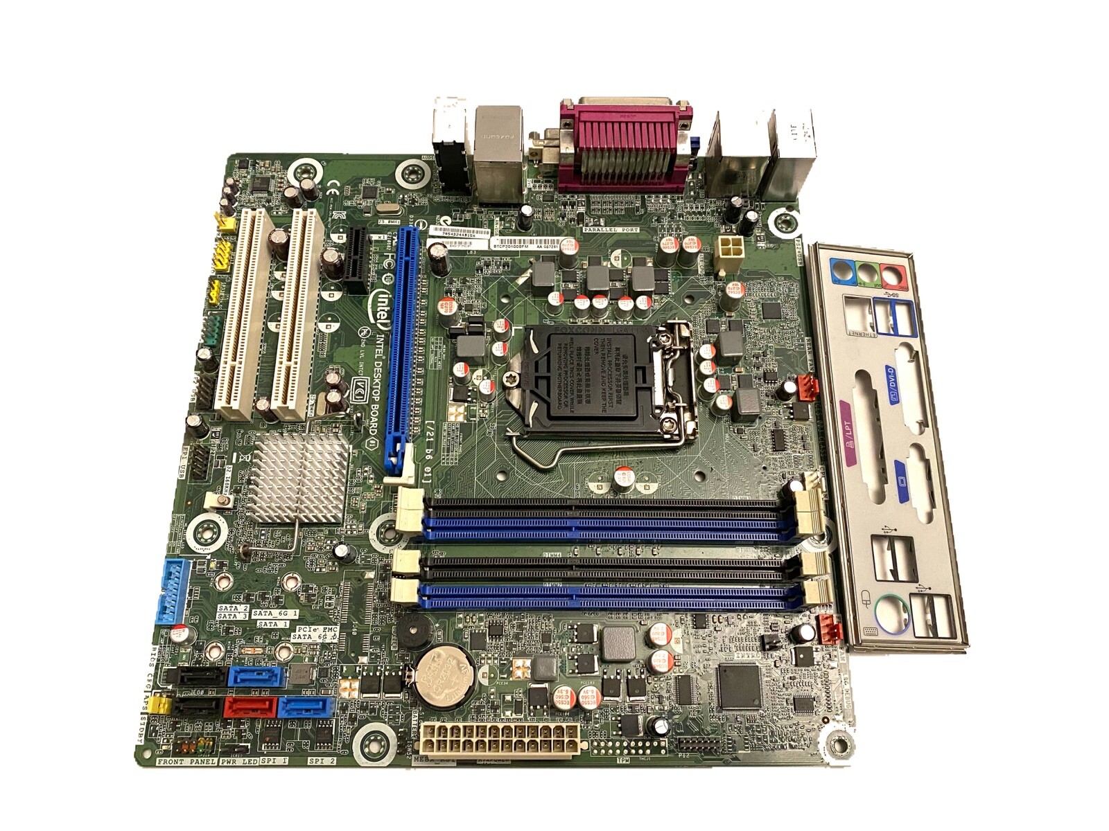 Intel Socket Lga1155 Ddr3 Desktop DQ77CP Motherboard With Backplate for sale online | eBay UK