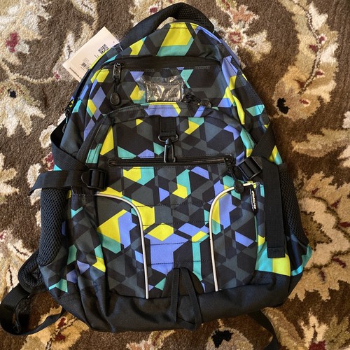 J World New York Atom Multi-Compartment Laptop Backpack Black One Size ...