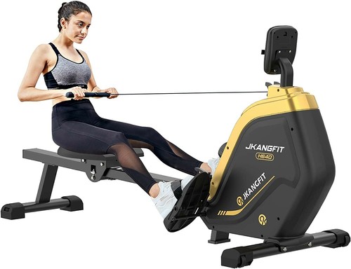 Indoor Magnetic Row Rowing Machine Rower Cardio Home Gym Exercise ...