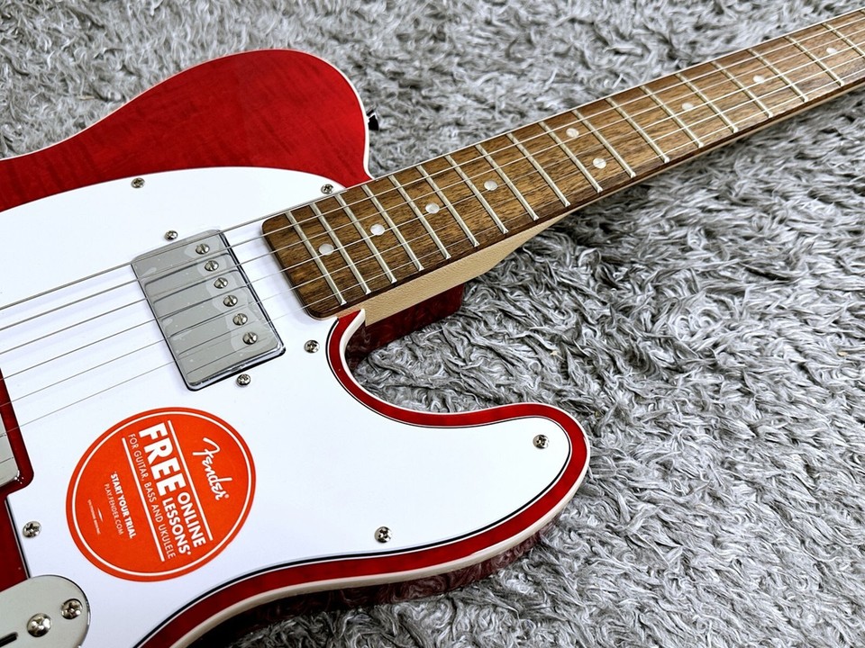 Squier By Fender Affinity Series Telecaster Fmt Sh Crimson Red ...