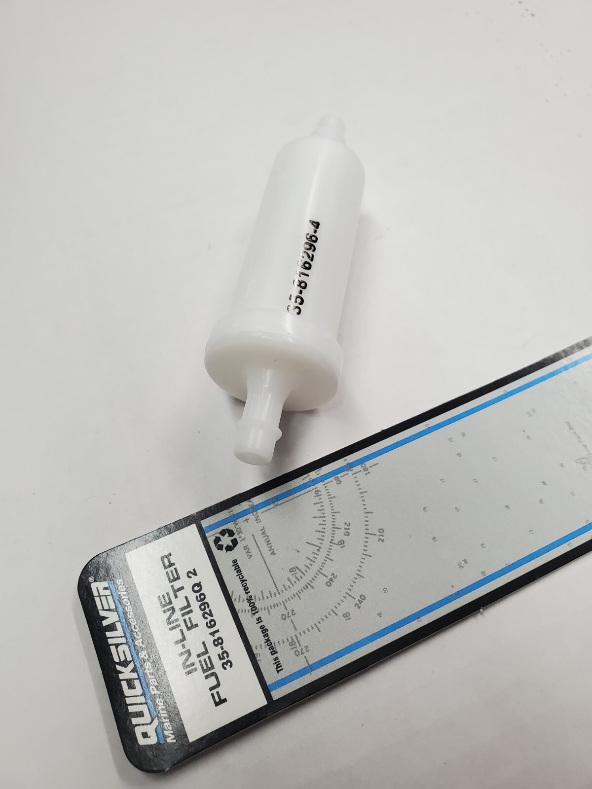 Mercruiser, Quicksilver New OEM 5/16" In Line Fuel Filter 35-816296Q2 ...