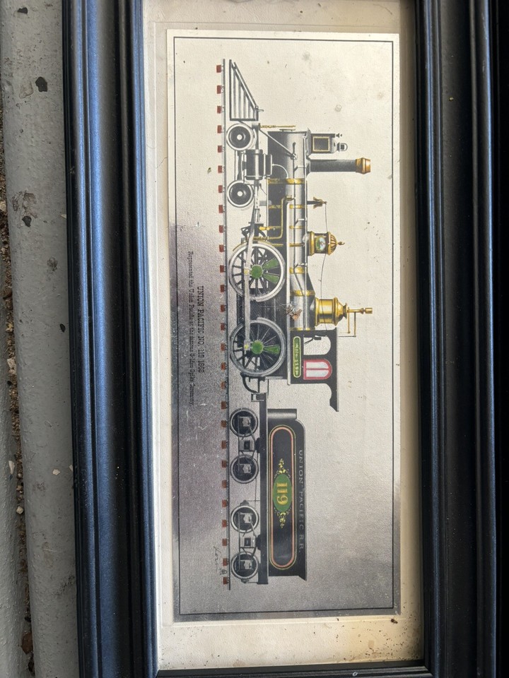 Robert Kern Historic Locomotive 3 Train Silver Foil Etch Thatcher ...