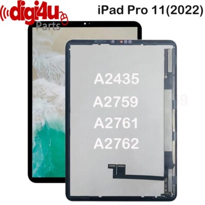 For iPad Pro 11" 4th Gen A2435 A2759 A2761 LCD Display Screen ...