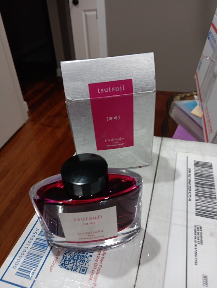 PILOT INK-50-TT iroshizuku Bottle Ink for Fountain Pen tsutsuji 50ml ...