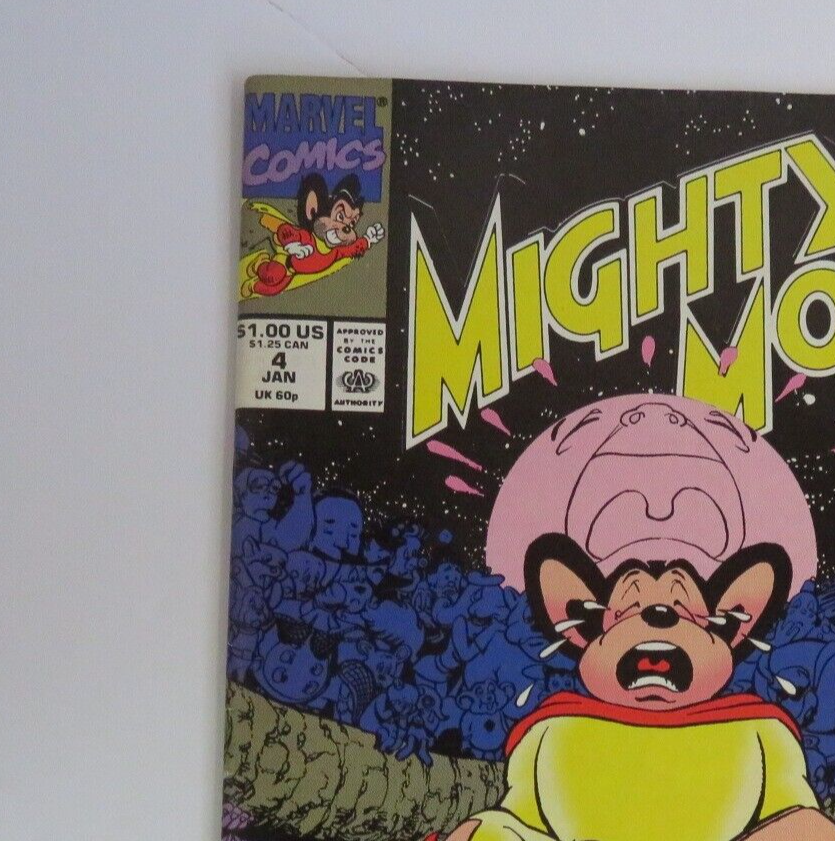 Mighty Mouse 4 (1991) Pieta Cover homage to Crisis on Infinite Earths ...