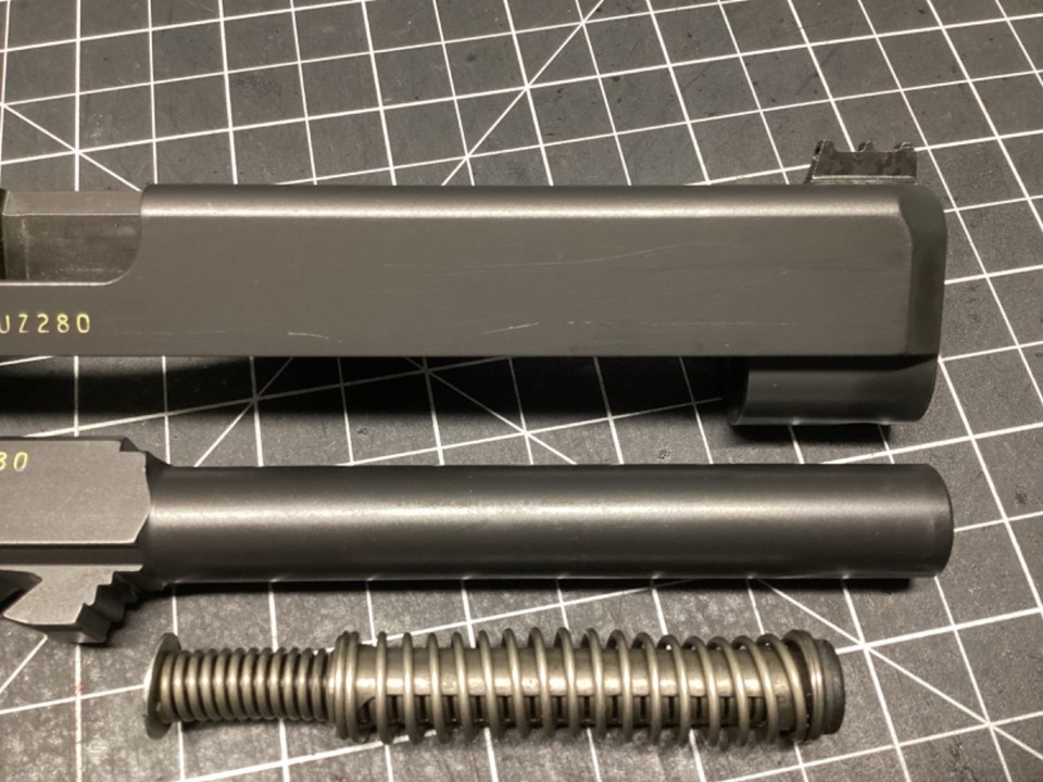 OEM GLOCK 35 GEN 4 .40 S&W LONG SLIDE COMPLETE SLIDE ASSEMBLY W/ COMP ...