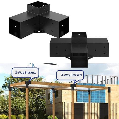Supports de pergola réglables pour bois 4x4 pouces solution de ...