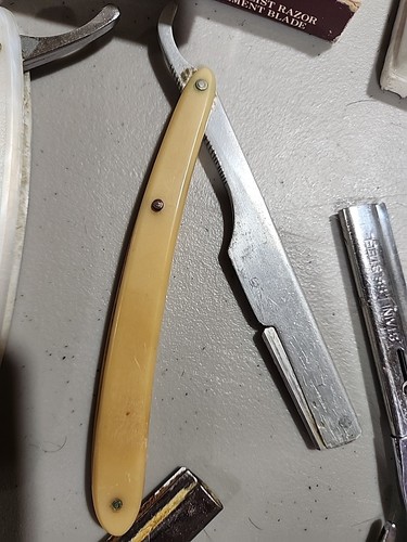 Lot Of 8 Vintage Straight Razors And Replacement Blades | eBay