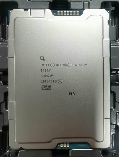 Intel Xeon Platinum 8452Y (QS) CPU processor 36C 2.00GHz 300W 4800MT/s ...