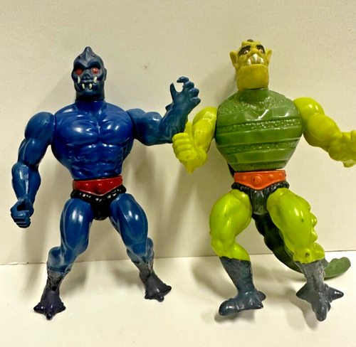 Whiplash & Herman Webster He-Man Masters of the Universe MOTU 1981 ...