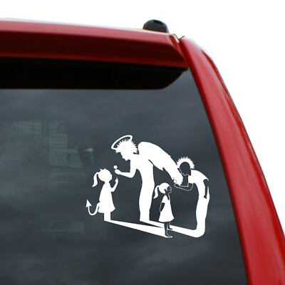 Punk Angel - Evil Girl Vinyl Decal | Color: White | 5" x 6" | eBay