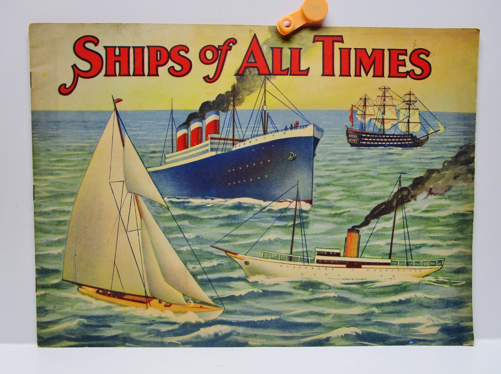 Vintage SHIPS of ALL TIMES Booklet - Whitman Publishing Co. - Racine ...