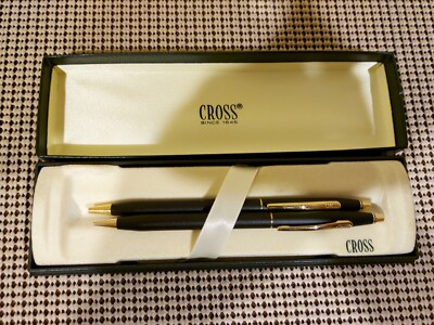 CROSS Classic Black Pen and Pencil Set | eBay