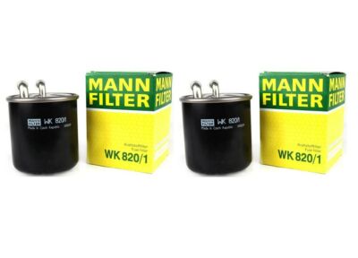 Mann Set Pair of 2 Fuel Filters for Mercedes W164 X164 W211 W251 Dodge ...