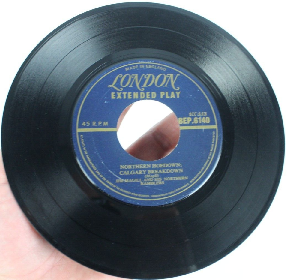 JIM MAGILL THE LITTLE BLACK HEN / MAJOR MACKIES JIG 45 7" VINYL RECORD ...