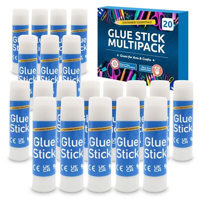 20PK Kids Glue Sticks School 9g | Washable Non Toxic Home Office Arts ...