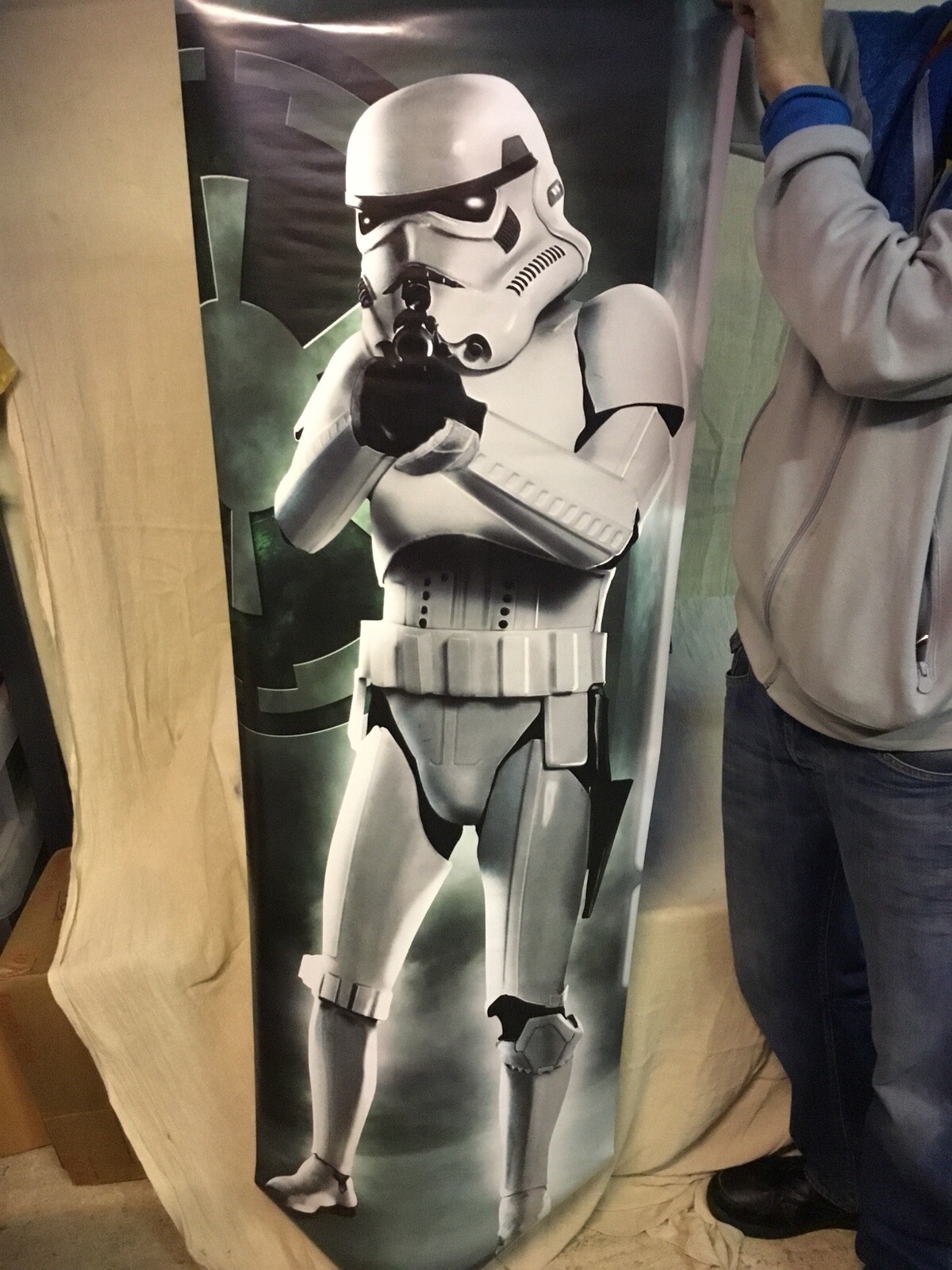 Rare Discontinued Star Wars Stormtrooper Door Poster Brand New Made 4 ...