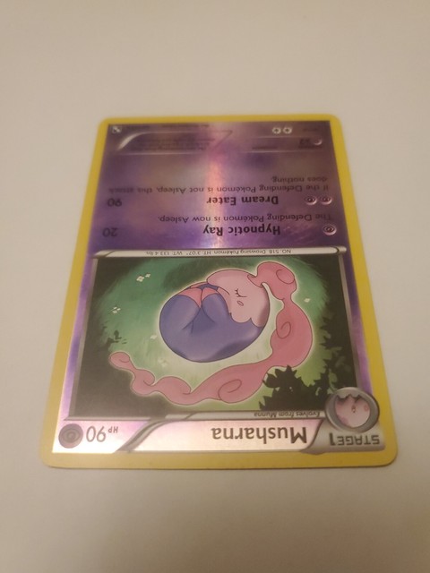 Pokémon TCG Musharna Black and White 49/114 Reverse Holo Rare for sale ...