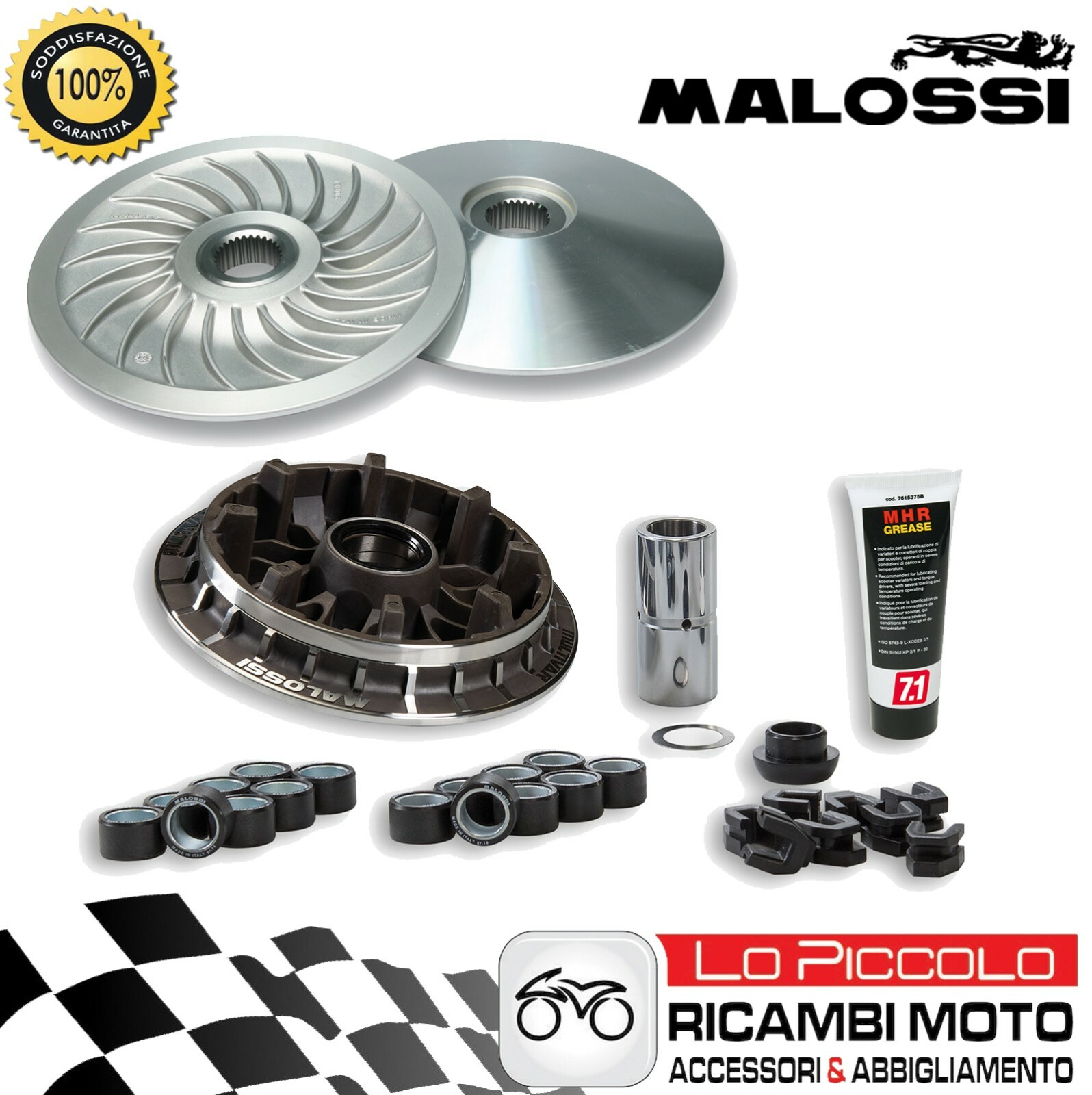 Malossi Multivar Variator Kit Ventilvar MHR Next Yamaha T Max SX 530 ...