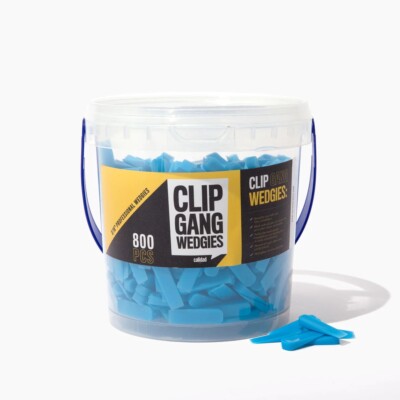 800 Pc Plastic Tile Spacers 3/16 (5mm) Clip Gang Professional Wedgies ...