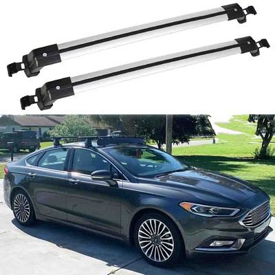 Car Top Roof Rack Cross Bars Cargo Luggage Carrier w/ Lock Fits For ...