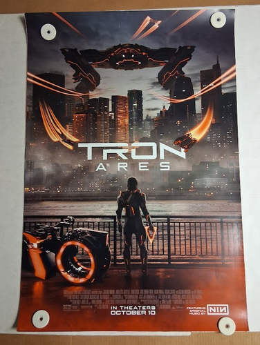 Tron Ares - Orig 27x40 DS Movie Theater Poster Nine Inch Nails Trent ...