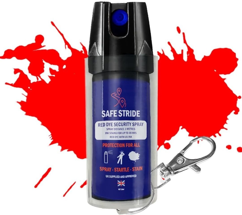 Self Defense Spray Long Range Criminal Identifier UK Legal Self ...