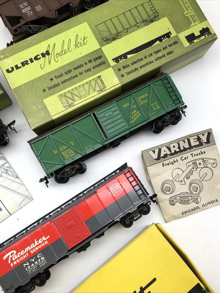 LOT OF NY Central Pacemaker Freight Service Varney BIX CAR HO GUAGE ...
