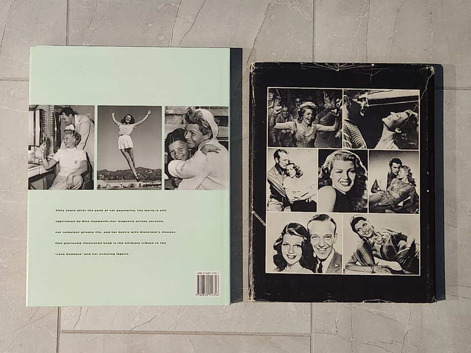 2 Books: Rita Hayworth Photographic Retrospective & The Films Of Rita ...