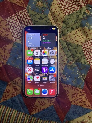 iPhone 12 White 64 GB Unlocked (Cracked Back) (Read Description ...