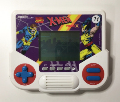 Tiger Electronics Marvel X-Men Project X Handheld LCD Video Game ...