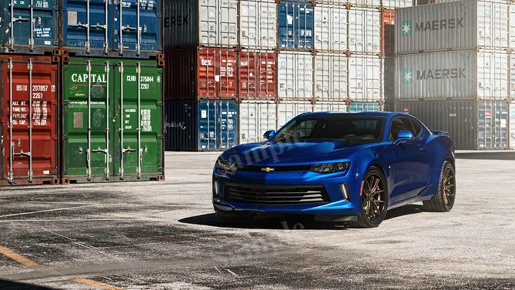 Chevrolet Camaro Ferrada Wheels High Res Wall Decor Print Photo Poster ...