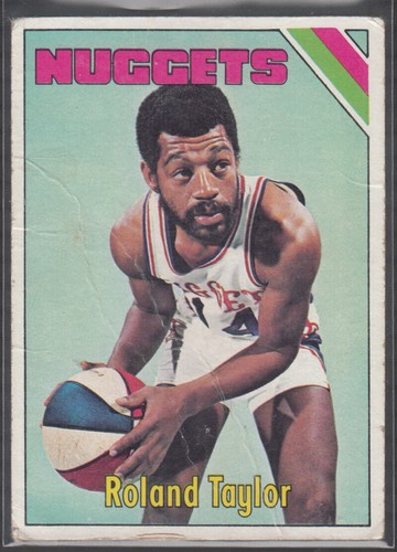 ROLAND TAYLOR 1975-76 Topps #268 Denver Nuggets | eBay