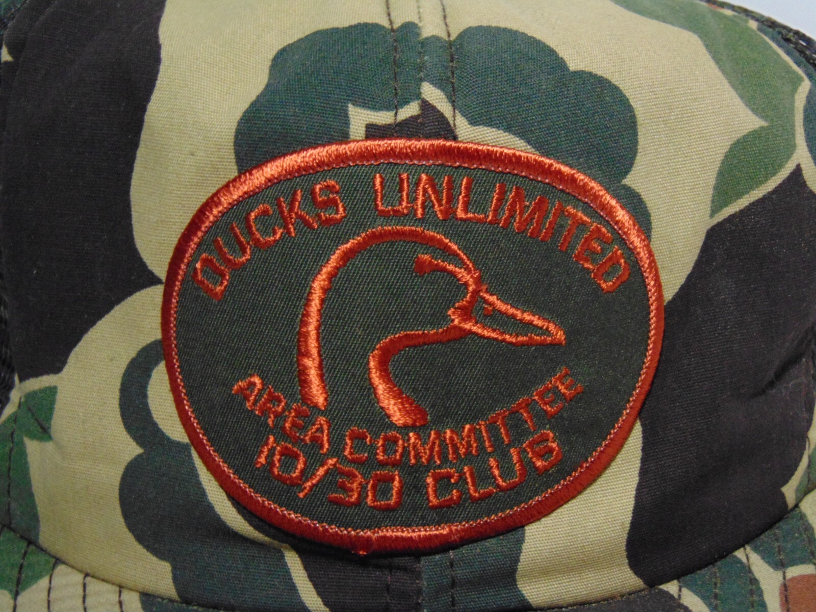 1980s VINTAGE DUCKS UNLIMITED 10/30 CLUB PATCH SNAPBA… - Gem