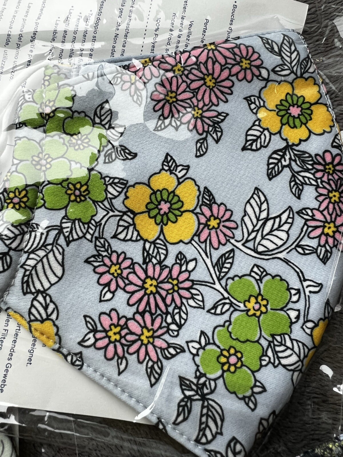 Tori Burch Face Masks Set Of 3 Plus Bag | eBay