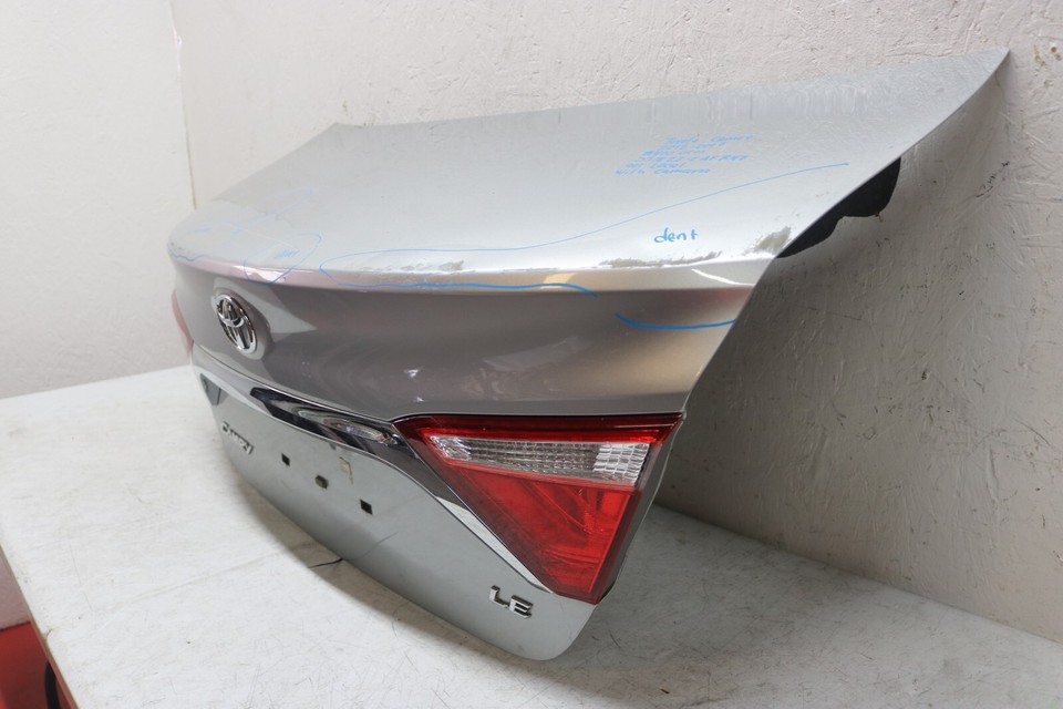 2015 2017 TOYOTA CAMRY REAR TRUNK LID WITH CAMERA OEM | eBay