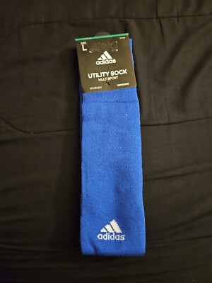 Adidas unisex-adult Utility All Sport Socks Blue/Light Onix Grey/White ...