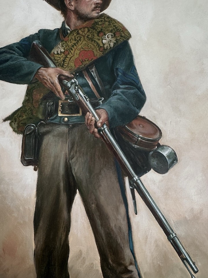 "Confederate First Sergeant" Don Troiani Civil War Civil War Print, Low ...