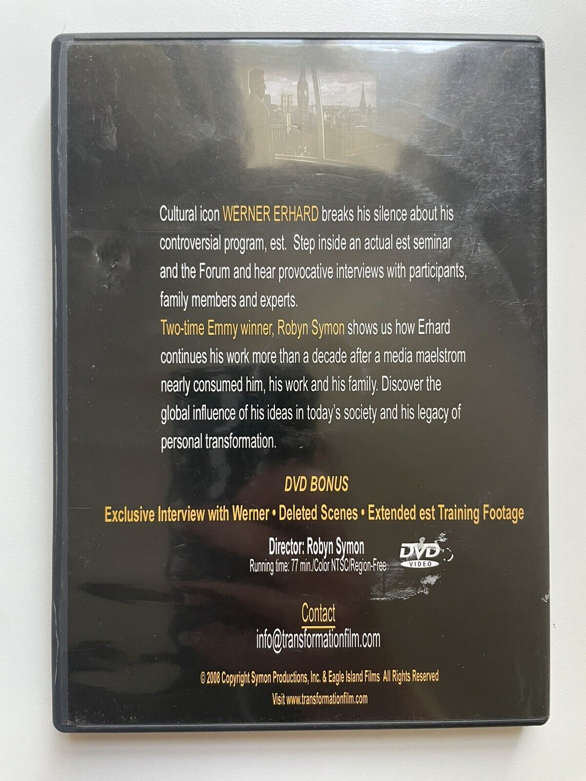 Transformation La vie et l'héritage de Werner Erhard | eBay