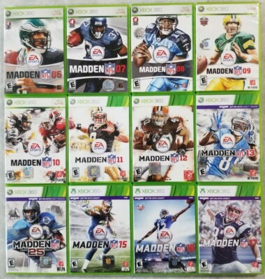Madden games (Microsoft Xbox 360) Tested | eBay